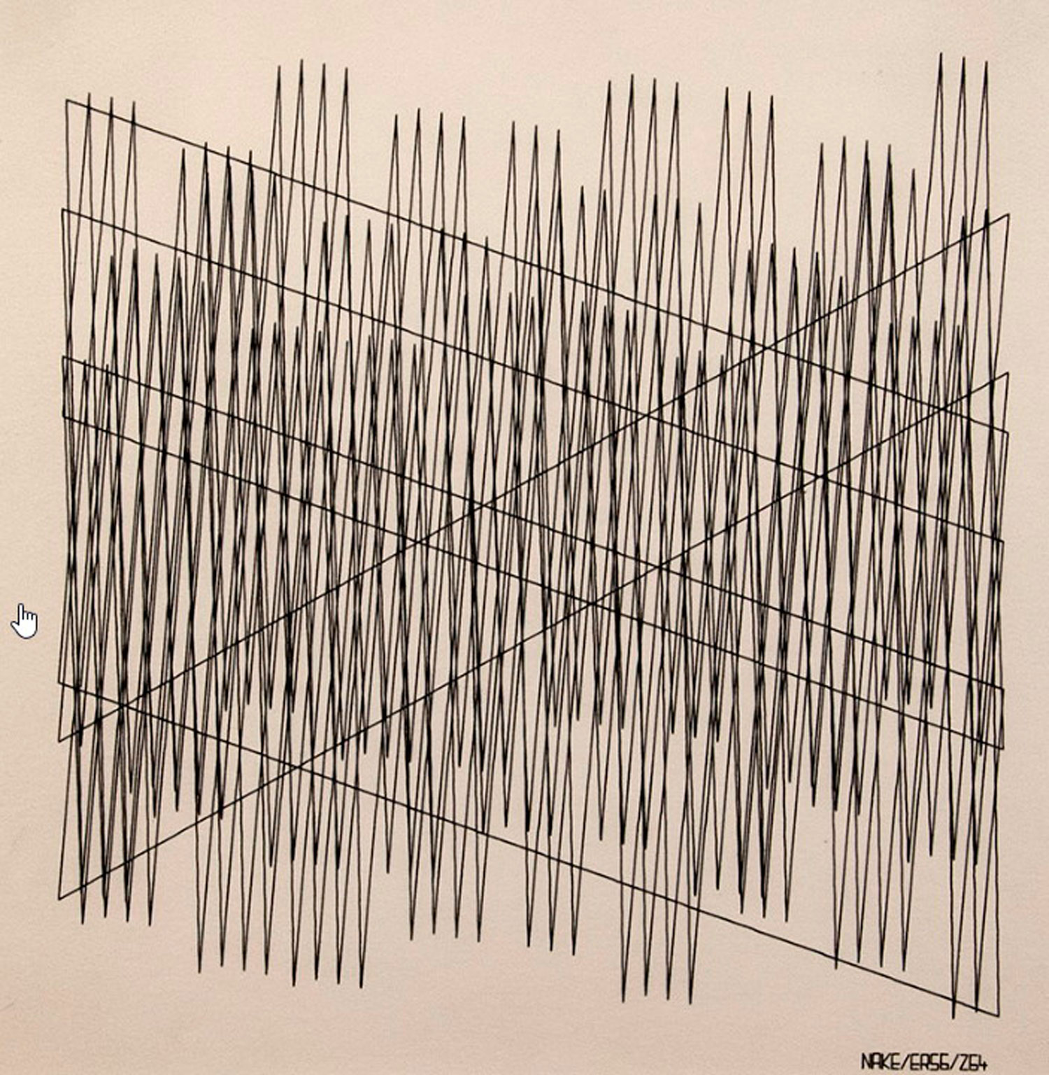 Creacion Hibrida | FRIEDER NAKE, PIONERO DEL ARTE ALGORÍTMICO